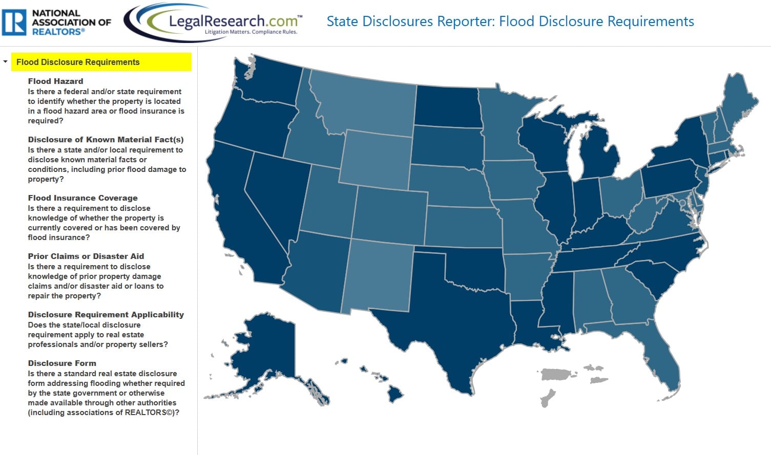 NAR Debuts Flood Disclosure Tracker | Weekly Real Estate News